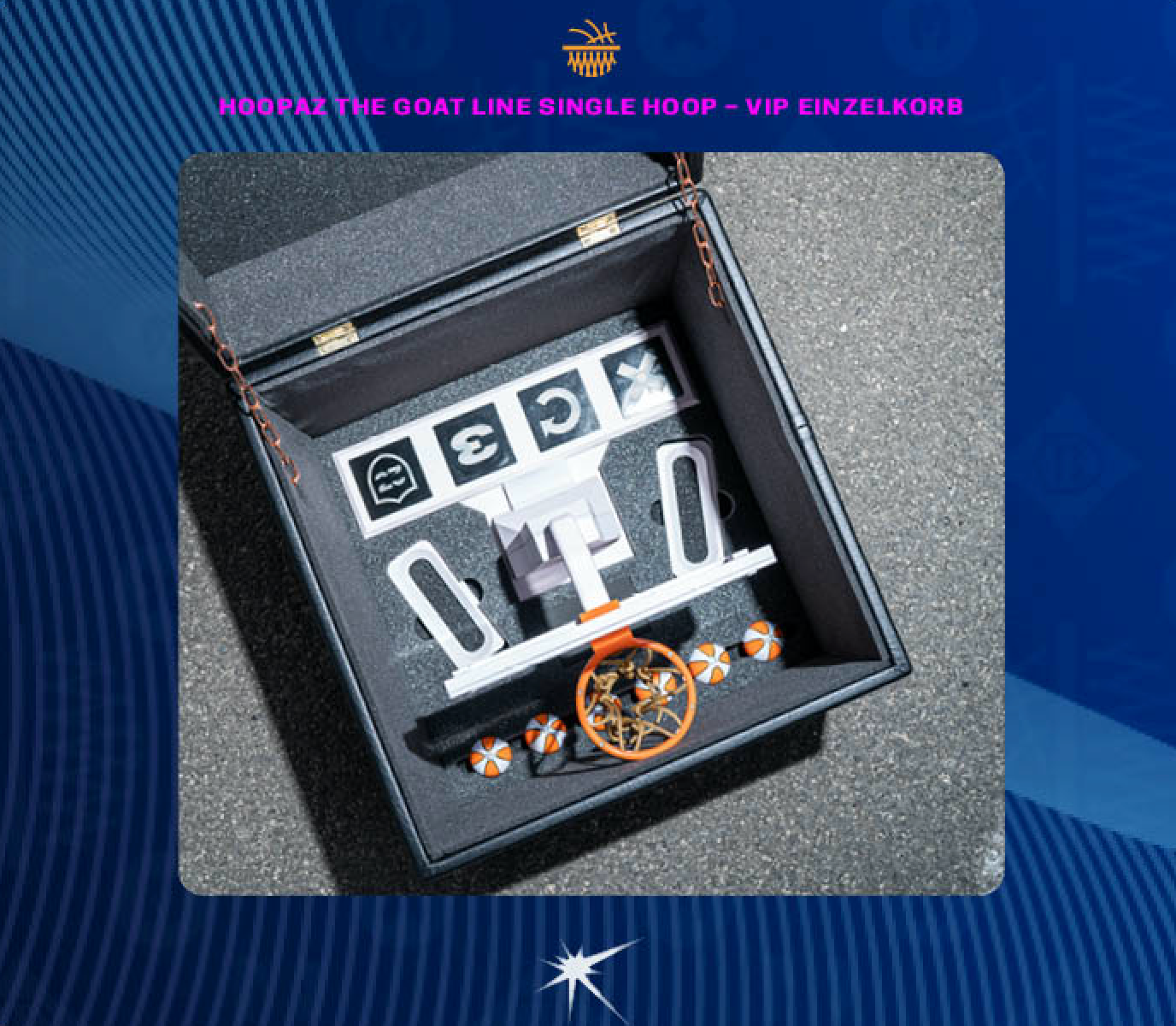 #7 The GOAT Line Single Hoop / VIP Single Basket